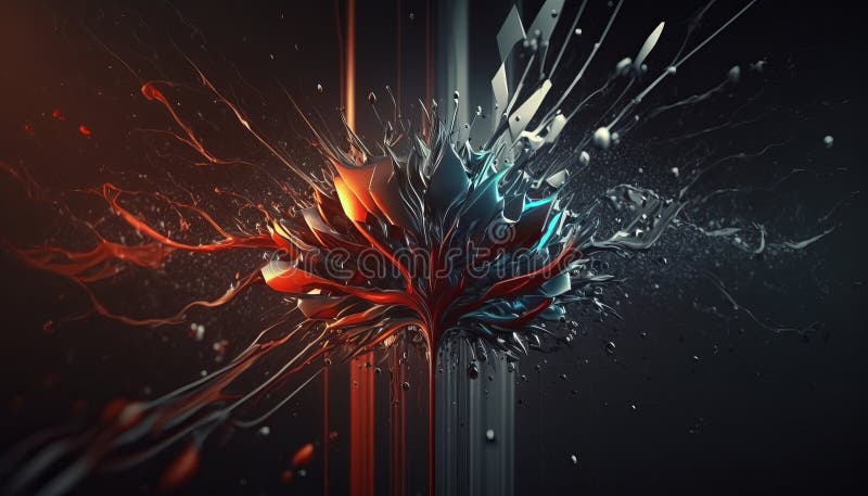 4k Abstract Background. UI and UX Designed Stock Illustration ...