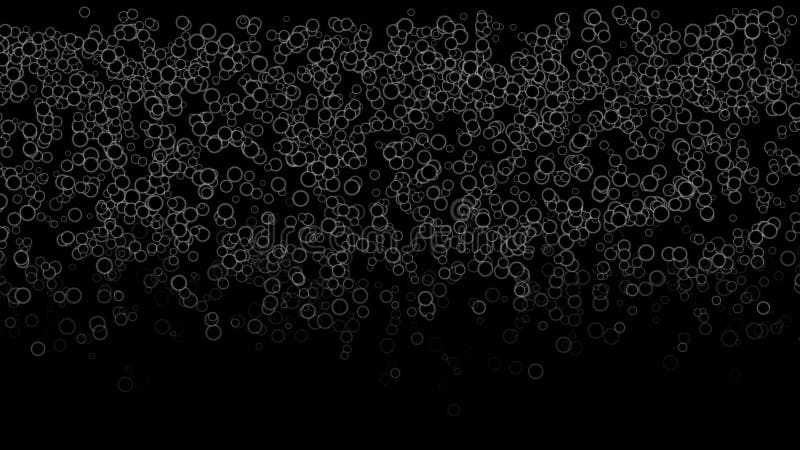 4k Abstract Circle Bubble Egg Ball Falling Background,matrix Point ...