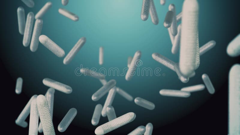 4K Abstract Falling Objects. Beautiful Motion Graphics Background ...