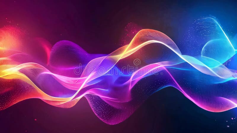 4K Abstract Fluid Background with Vibrant Colors and Smooth, Flowing ...