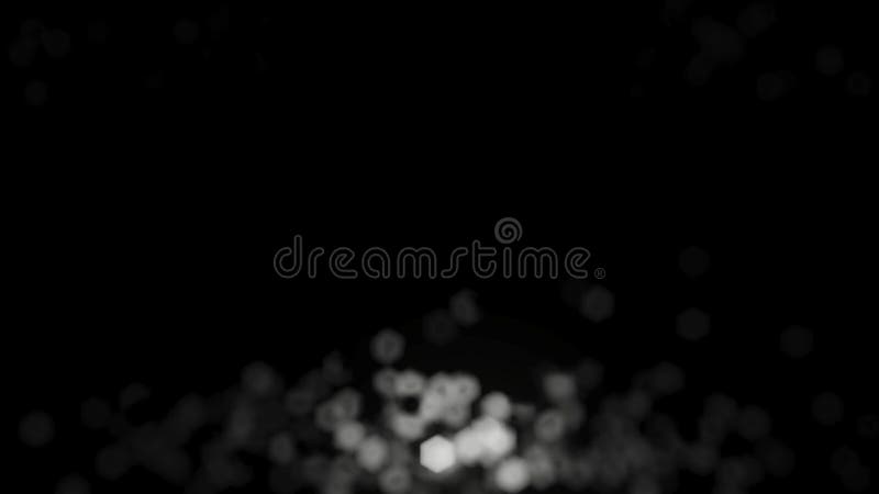 Abstract White Static Bokeh Light Fast Movement Top Bottom Background ...