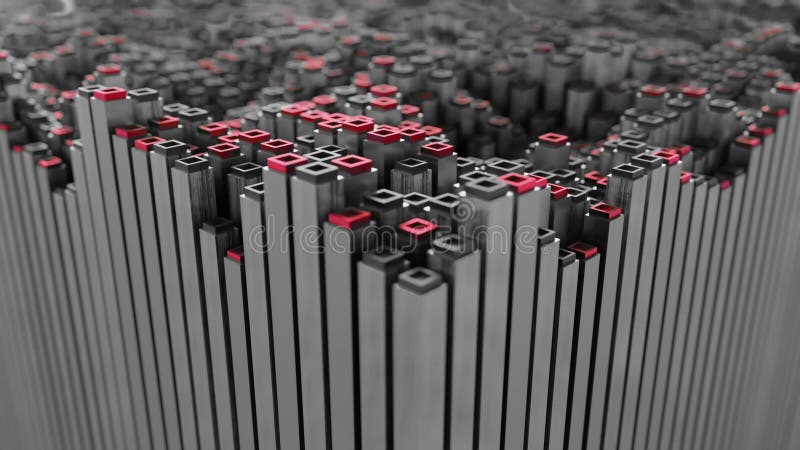 4K Deep Machine Learning. stock video. Video of future - 133975249