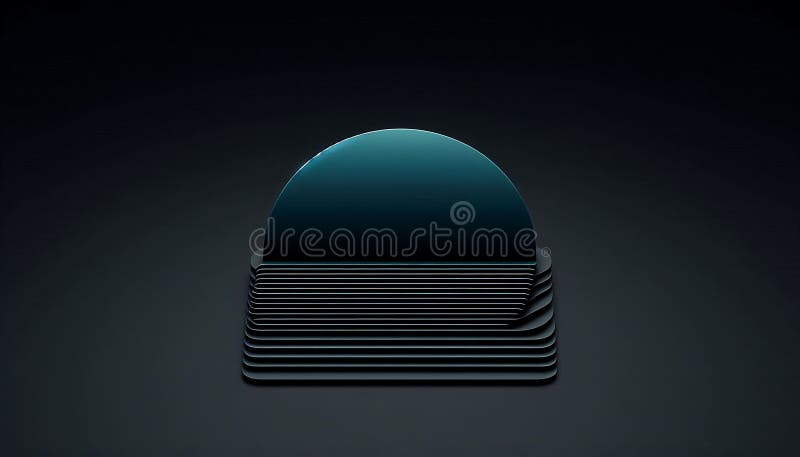 4k, Abstract Minimalist Black Background with Subtle Dark Teal Gradient ...