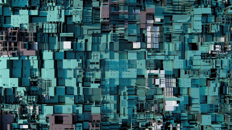 4K Abstract Modern CPU. Data Mining, Deep Learning AI Concept Stock ...