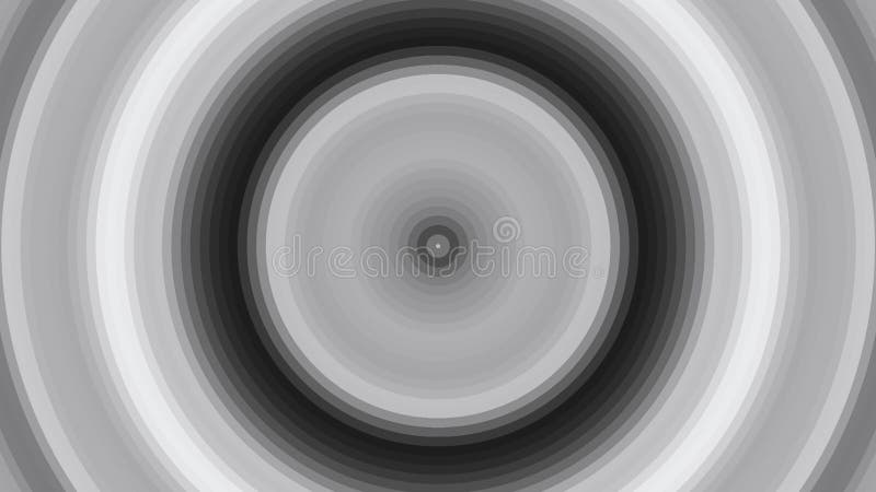 4K Abstract Radial Wave Displacement Map Black and White Loop Animation ...