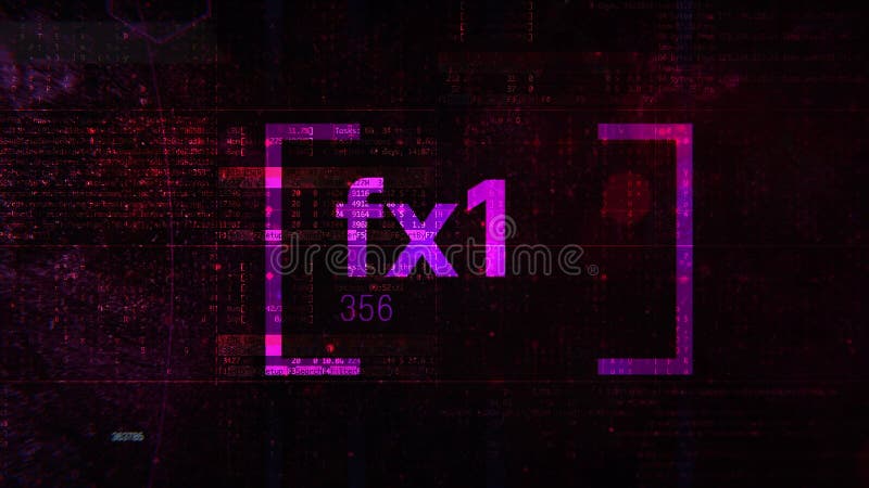 Abstract Technological Background with Technology Effects Stock Video ...