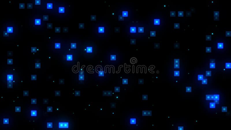 4k Abstract Technology Background Consisting of Shimmering Dots and ...