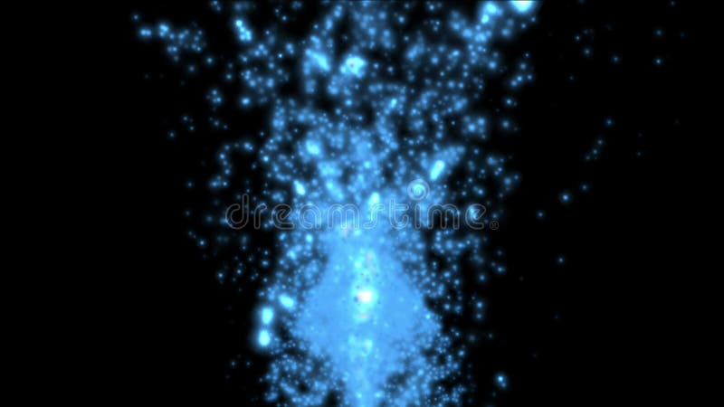 Underwater Explosion. a Splash of Water Exploding from the Center with ...