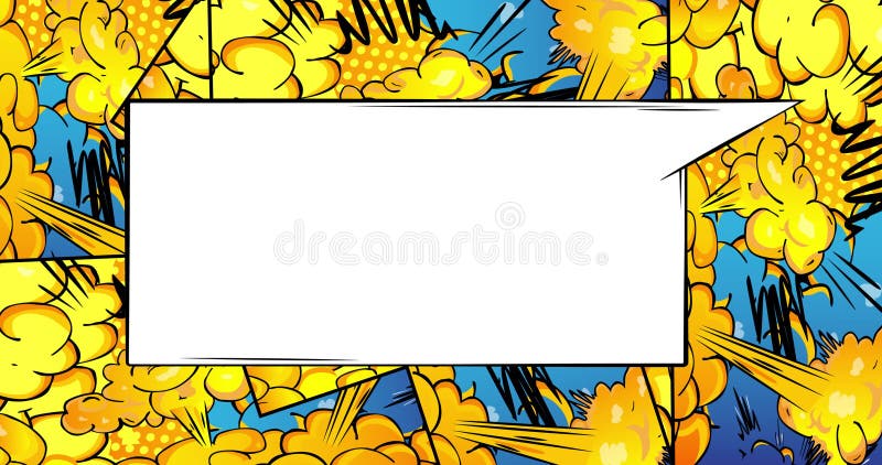 4k Animated Comics Moving, Changing Elements, Wallpapers. Retro Pop Art ...