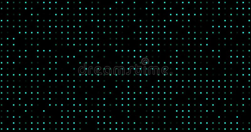 4k Animated Matrix Green Blue Grid. Animation Background. Stock Video ...
