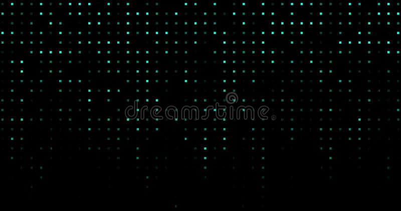 4k Animated Matrix Green Blue Grid. Animation Background. Stock Video ...