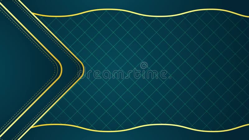 4K Animated Modern Luxury Abstract Background with Golden Line Elements ...