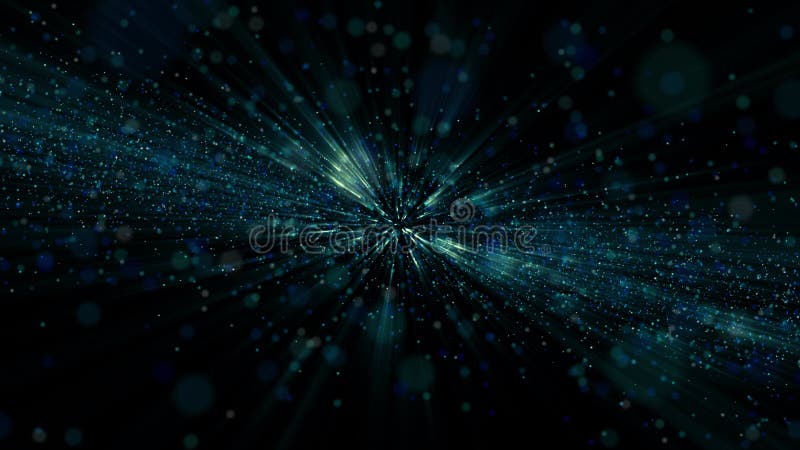 4k Animated Particle Particle Background Stock Video - Video of ...