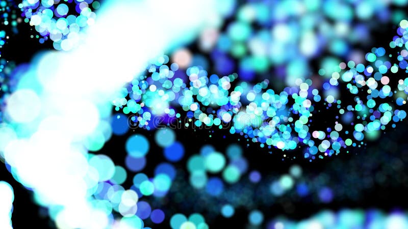 4k Animated Particles of the Quantum World Stock Video - Video of ...