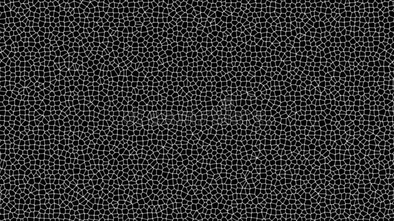 Abstract Simple Mosaic Patterns Shapes Seamless Looping Stock Footage ...