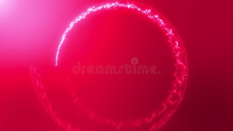 Abstract Light Leak Circle Background Loop Stock Footage - Video of ...
