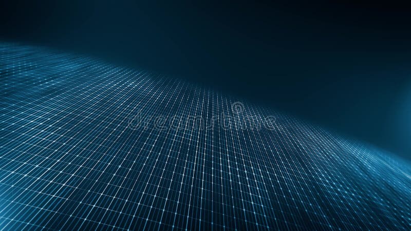 Abstract Hi-Tech Plexus Facets and Tiles Seamless Loop Stock Footage ...