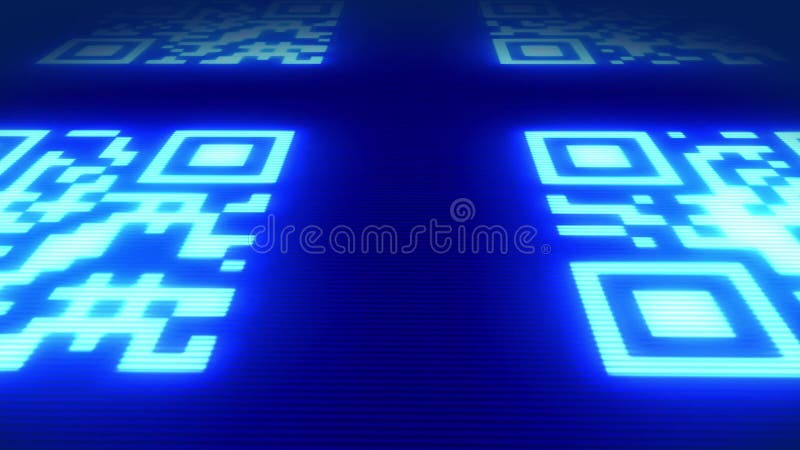 QR Quick Response Code Green Screen Scan Generator Reader Chroma Key ...