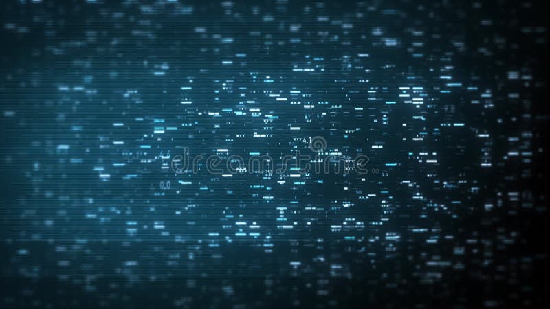 Big Data Digital Business Hitech Background Stock Video - Video of ...