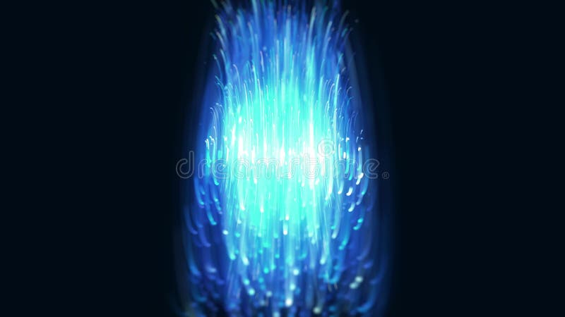 Abstract Cylinder with Particular Lines Flowing Background Loop Stock ...