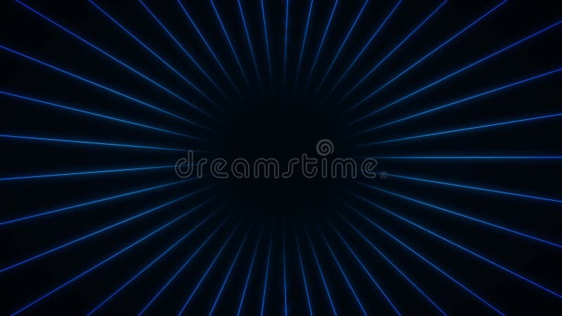Abstract Wireframe Tunnel Circles Seamless Looping Stock Video - Video ...