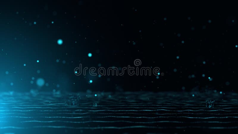 4k Animation. the Bouncing Particles Stock Footage - Video of christmas ...