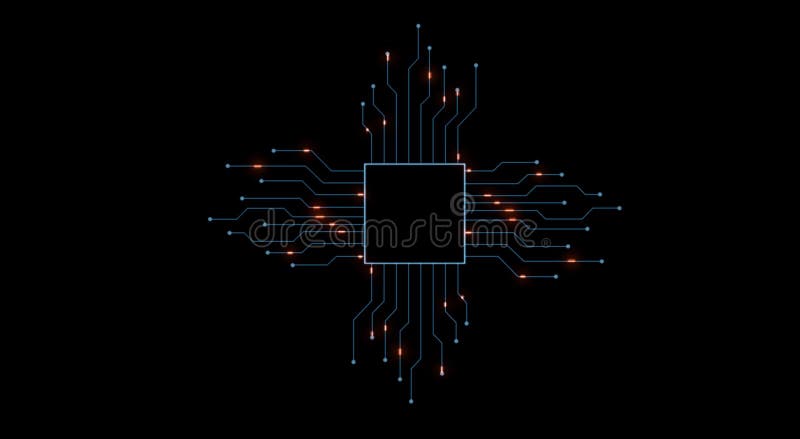 4K Animation Chip Set Cpu Controller and Print Circuit for Text or Logo ...