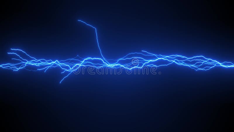 Electric Thunder Strikes Kinetic Action Fx Loop Stock Footage - Video ...