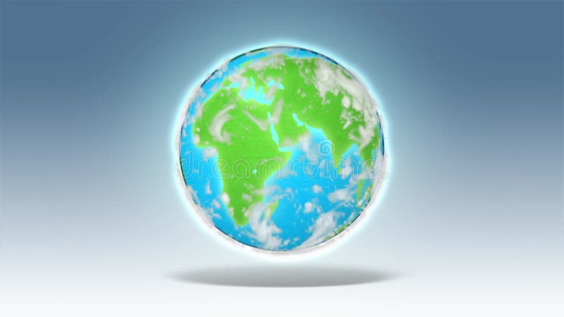 4k Animation of earth stock video. Video of planet, africa - 233882109