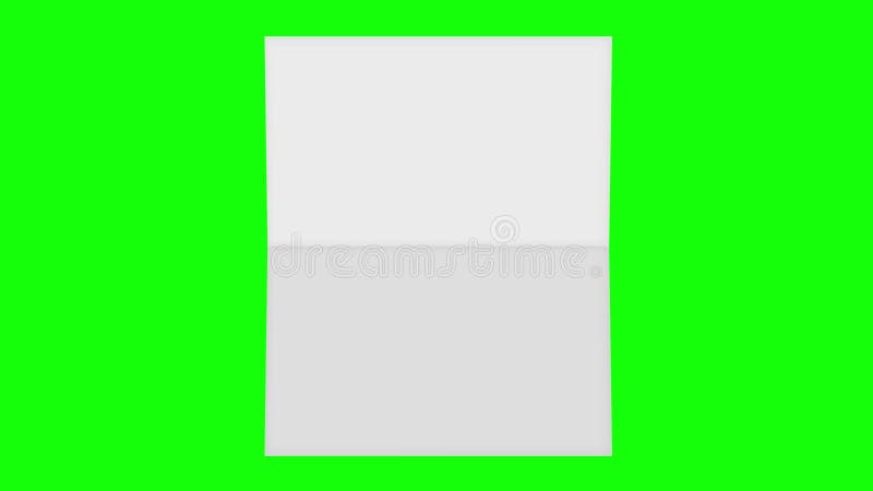 4K Animation of Opening an Envelope and Opening the Paper Inside ...