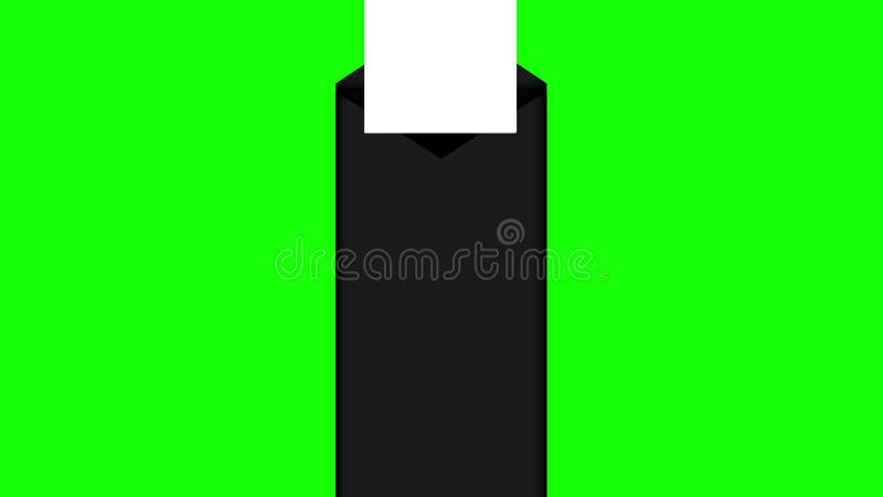 4K Animation of Opening an Envelope and Opening the Paper Inside ...