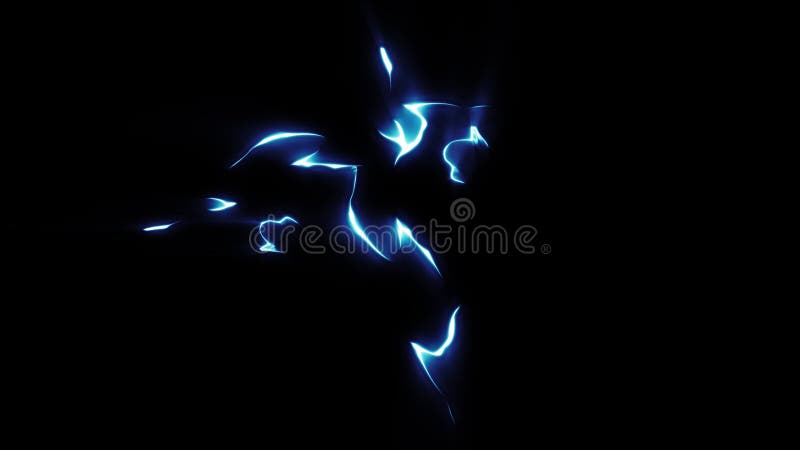 Action Electricity and Energy Effect Stock Video - Video of force ...