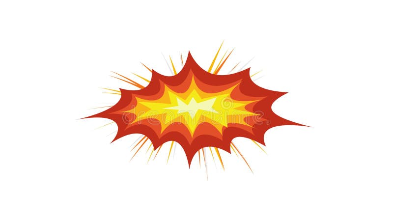 Pack of Comic Book Blast and Explosions Stock Video - Video of clip ...