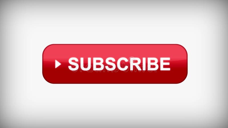 Social Network Subscribe Button Animation Intro Stock Video - Video of ...