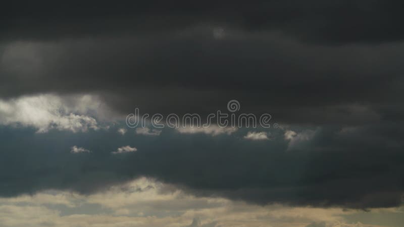 8K 7680x4320 Approaching Supercell Storm Clouds Stock Footage - Video ...