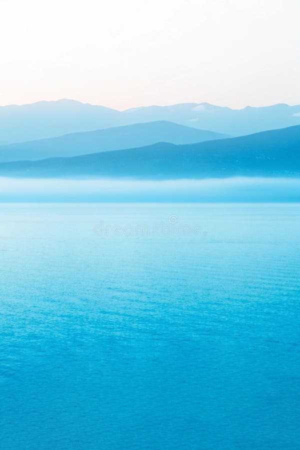 4K Beautiful Blue Gradient Background with Noise Stock Illustration ...