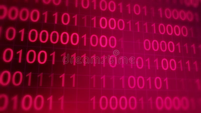 4k Binary Moving Horizontal Bg Coding Programming Bg Stock Footage Video Of Tech Science