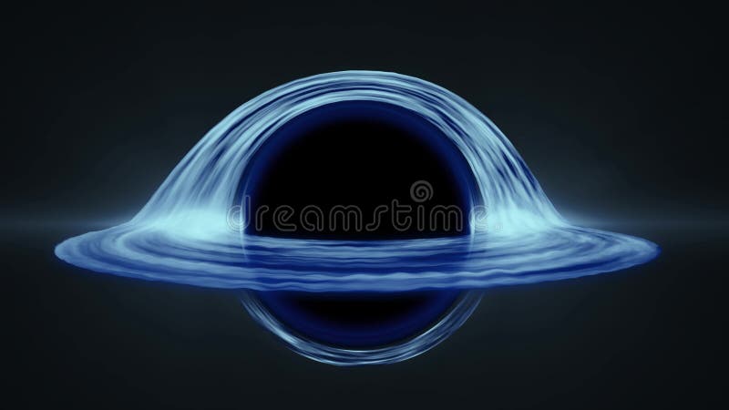 Black Hole in Space: Stellar Phenomenon with Warp Speed Effect Stock ...