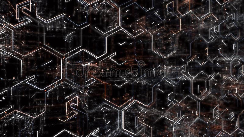 4k Blockchain AI Cpu Chip Processor Circuit,Matrix Binary Computer Code. Stock Video - Video of ...