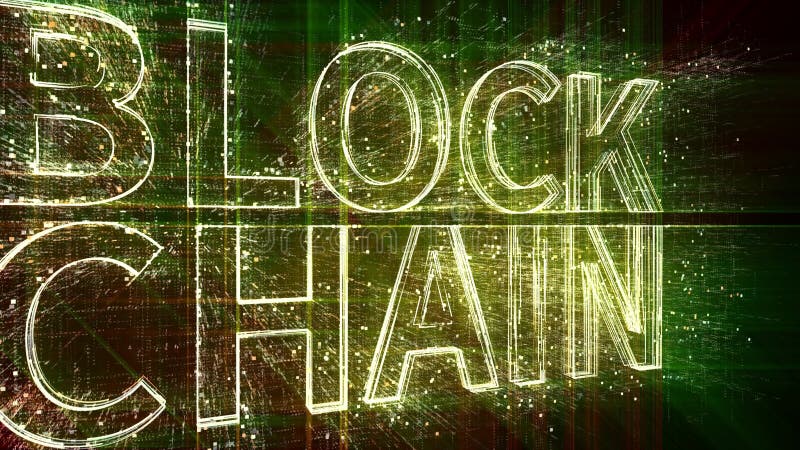 4k Blockchain Animated Tag Word Cloud,Matrix Binary Computer Code Animation. Stock Footage ...