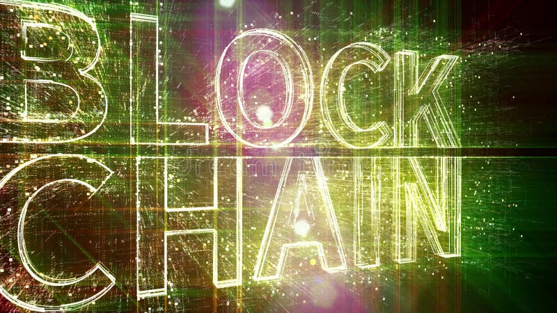 4k Blockchain Animated Tag Word Cloud,Matrix Binary Computer Code Animation. Stock Footage ...