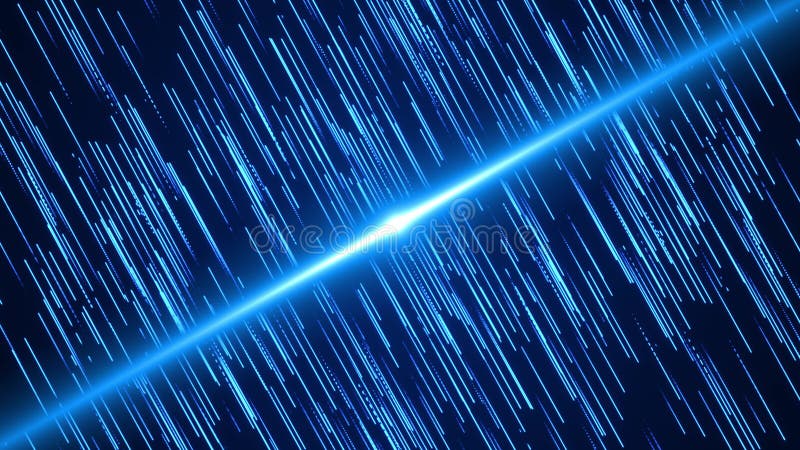 4K Blue Light Party Performance Stage Loop Background. Stock Video ...