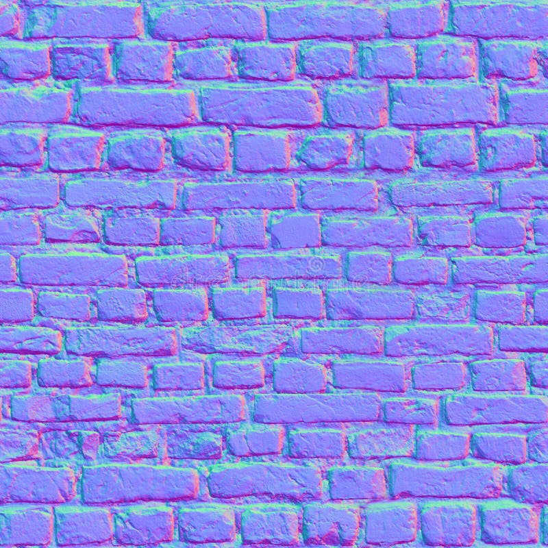 8K Brick Wall Roughness Texture, Height Map or Specular for ...