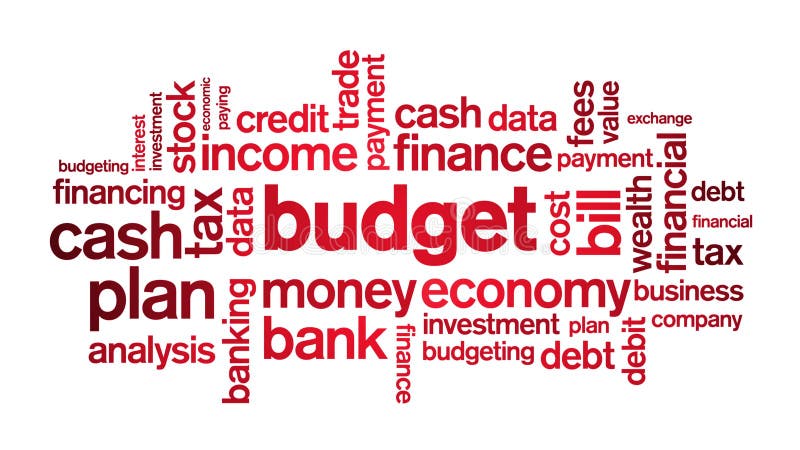 4k Budget Animated Tag Word Cloud,Text Design Animation Typography Loop ...