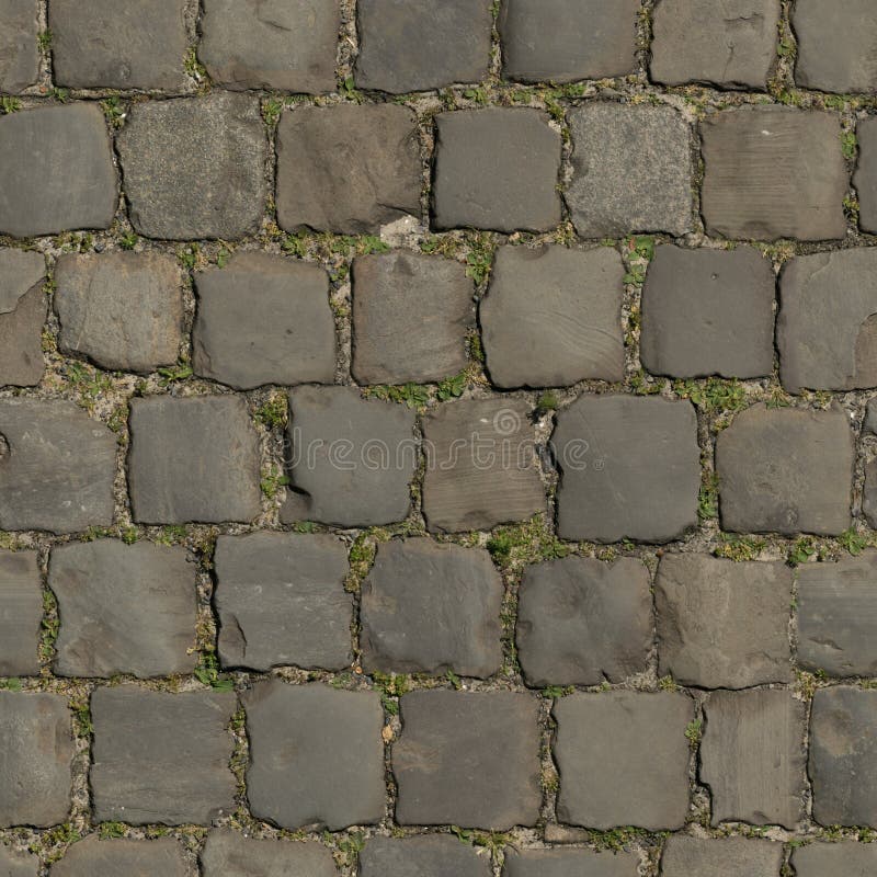 8K Cobblestone Pavement Floor Diffuse and Albedo Map for 3d Materials Stock Photo - Image of ...