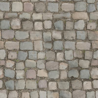 8K Cobblestone Pavement Floor Diffuse and Albedo Map for 3d Materials Stock Image - Image of ...