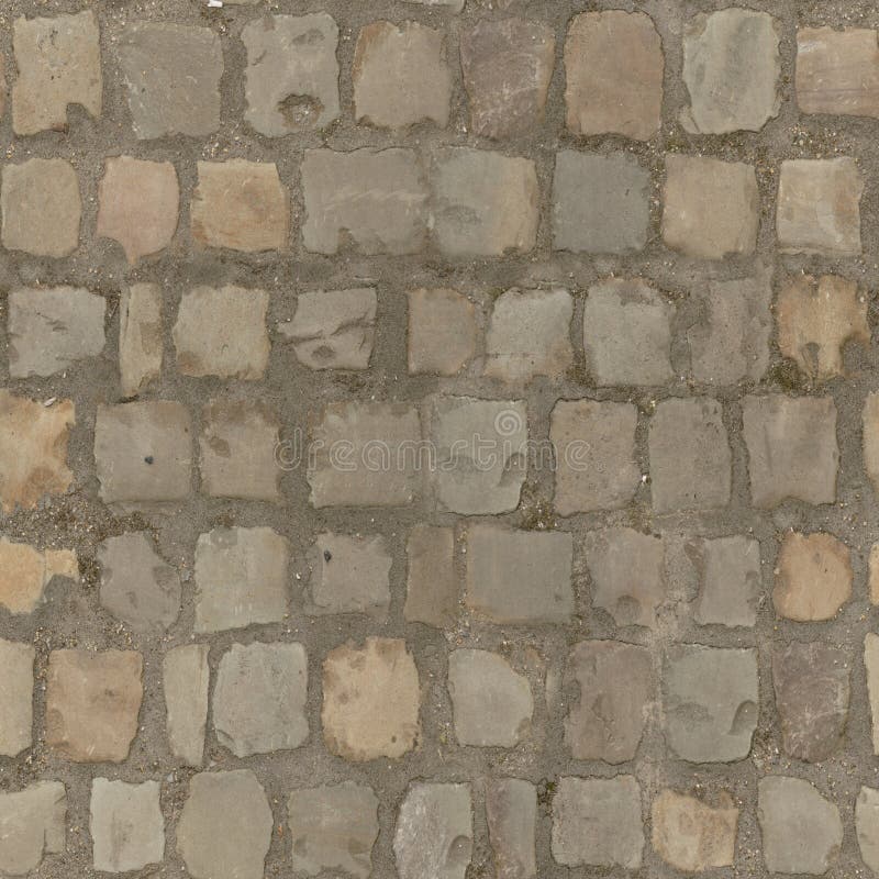 8K Cobblestone Pavement Floor Diffuse and Albedo Map for 3d Materials ...