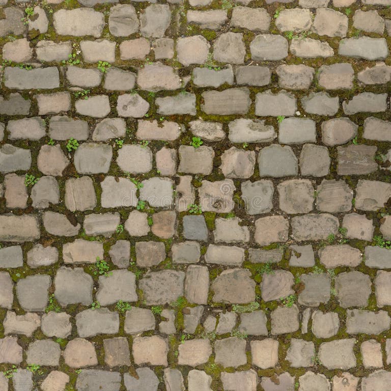 8K Cobblestone Pavement Floor Diffuse and Albedo Map for 3d Materials Stock Photo - Image of ...