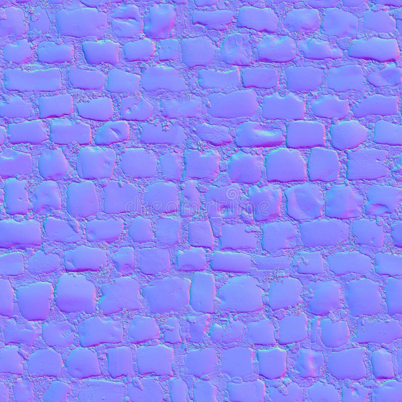 8K Cobblestone Pavement Floor Roughness Texture, Height Map or Specular ...