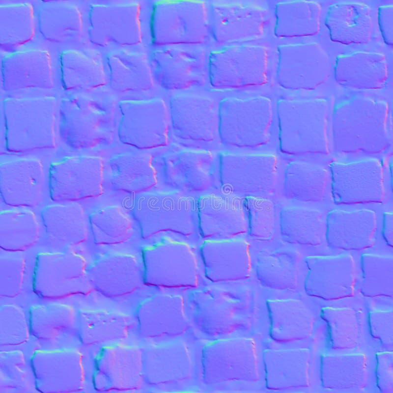 8K Cobblestone Pavement Floor Diffuse and Albedo Map for 3d Materials Stock Image - Image of ...